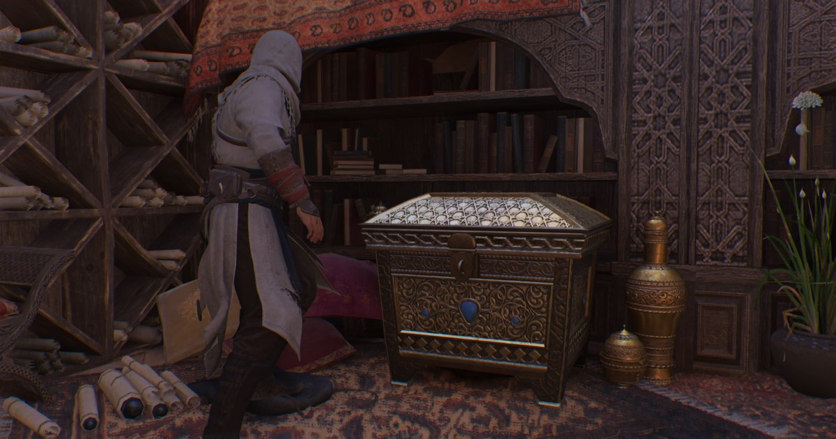 AC Mirage House of Wisdom Gear Chest: How to Get the Treasure in the Library - GameRevolution