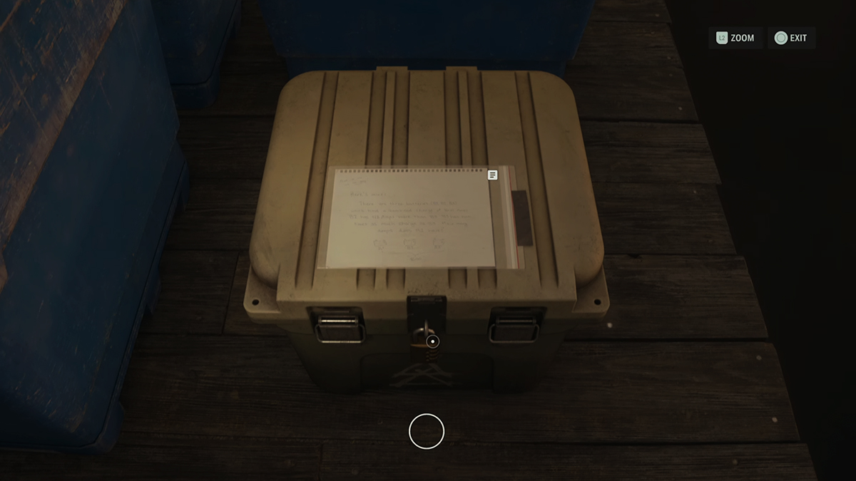 Alan Wake 2 Watery Pier Stash Code Math Puzzle Solution: How Many Amps ...