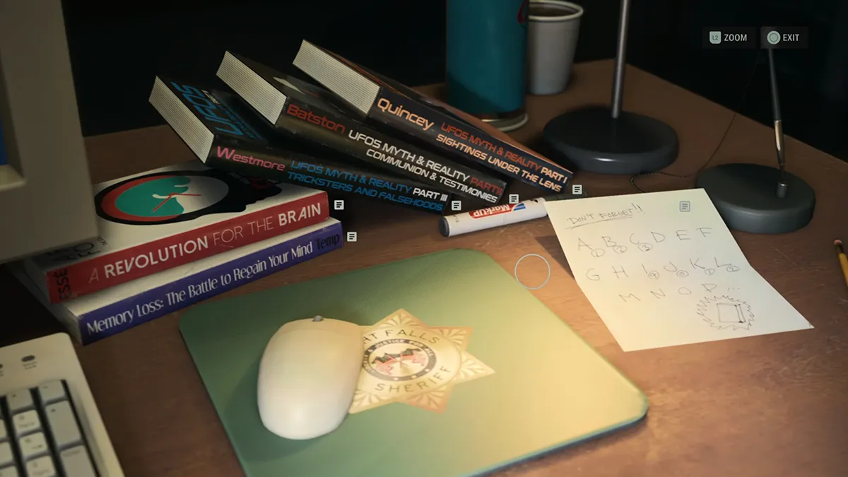 Alan Wake 2 Police Station Shotgun Lock Code - GameRevolution