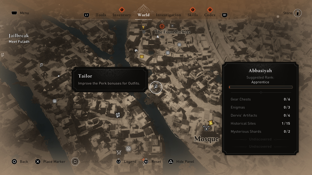 AC Mirage Armor Upgrades: How to Upgrade Outfits in Assassin's Creed ...