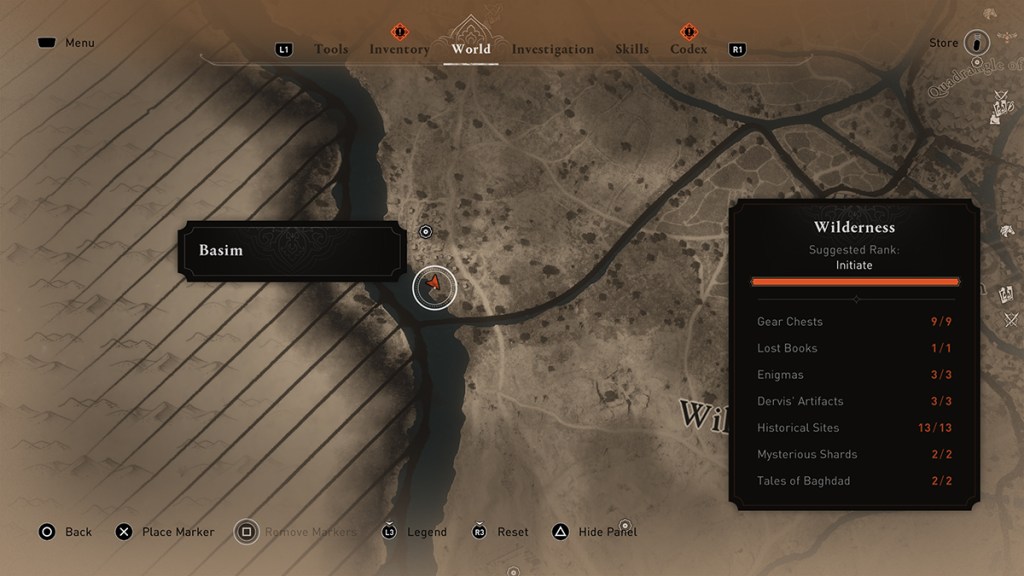 AC Mirage Left Behind Enigma: How to Find the Red X - GameRevolution