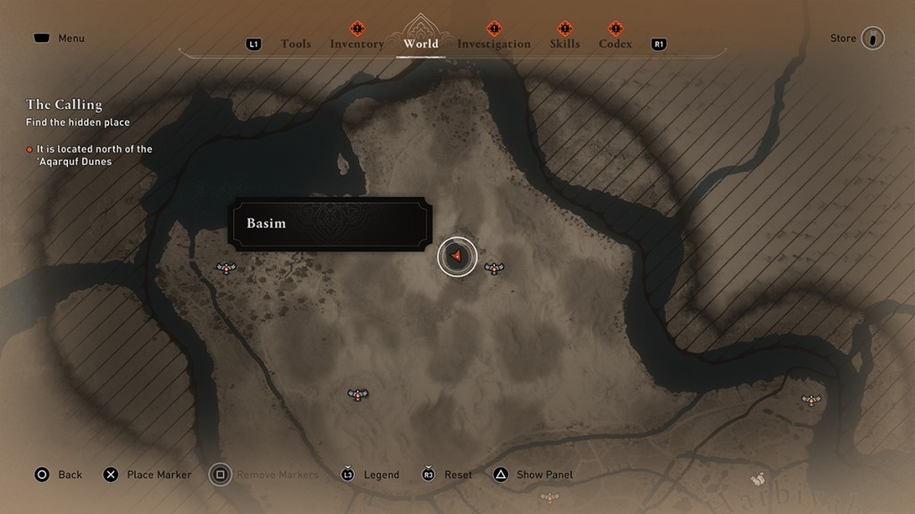 AC Mirage The Calling: How to Find the 'Aqarquf Dunes - GameRevolution