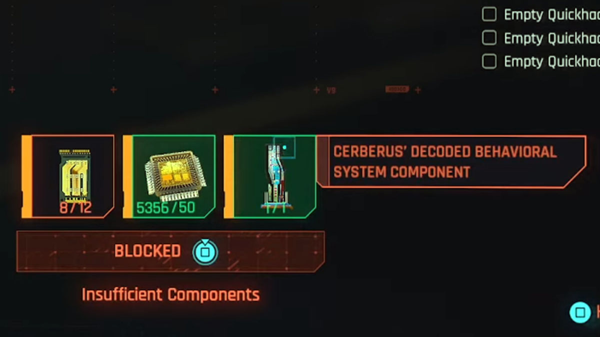 Cyberpunk 2077 Cerberus Decoded Behavioral System Component Location ...