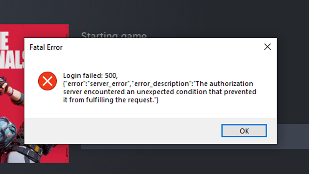 The Finals Open Beta: Login Failed 500 & 402 Server Error Codes Fix - GameRevolution