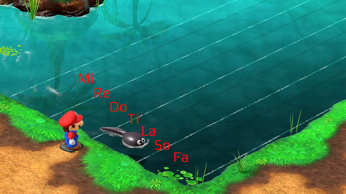 Super Mario RPG Tadpole Song Locations: Toadofsky Song Puzzle Solutions ...