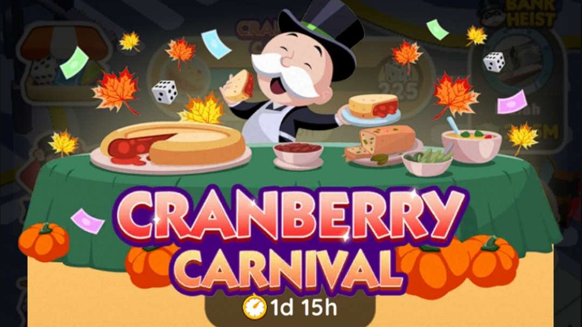Monopoly Go Cranberry Carnival Milestones and Rewards List - GameRevolution