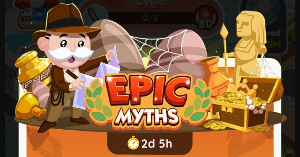 Monopoly Go Epic Myths Milestones and Rewards List for November 24-26 ...