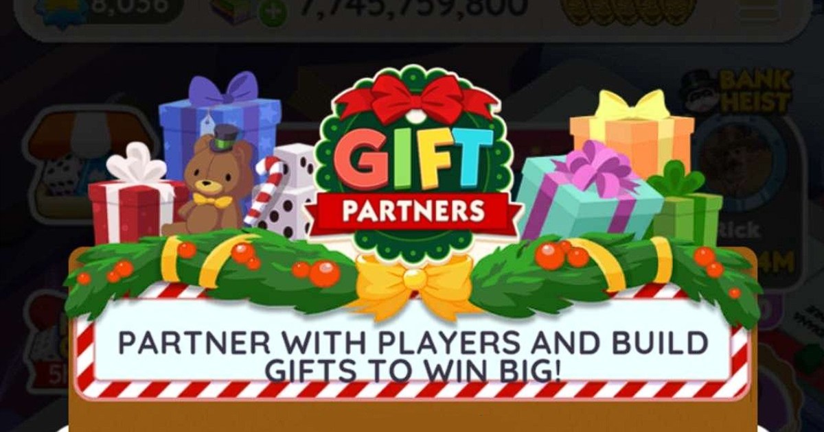 Monopoly Go Christmas Gift Partners Event Milestones and Rewards List ...