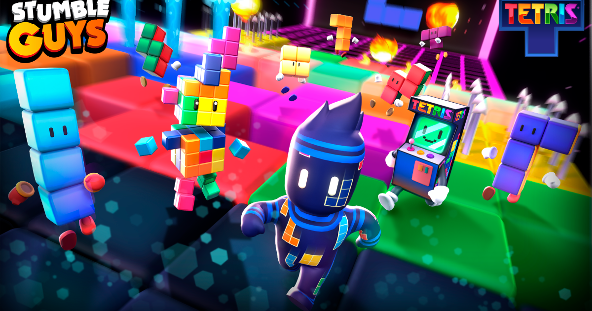 Stumble Guys Tetris Update Adds New Levels, Costumes - GameRevolution