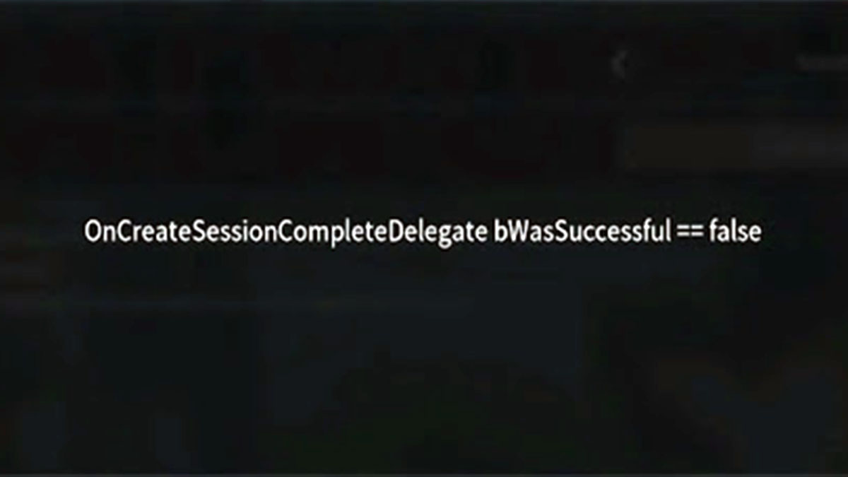 Palworld OnCreateSessionCompleteDelegate Error Fix: Multiplayer Not ...