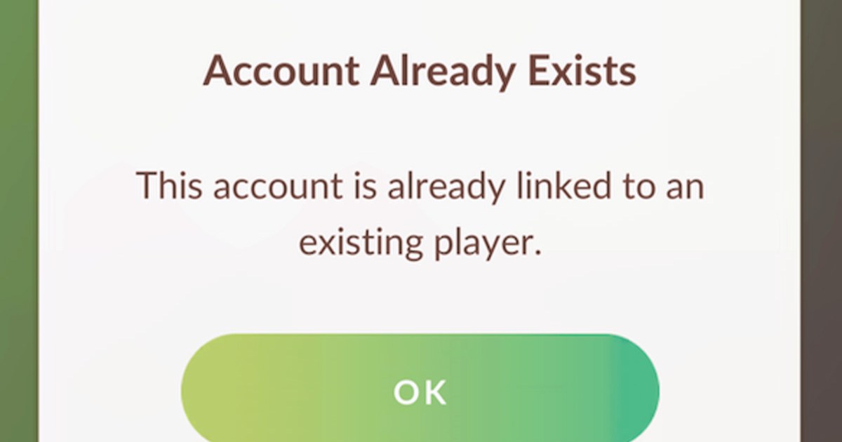Pokemon Go: Pokemon Trainer Club Link Account Already Exists Error Fix - GameRevolution
