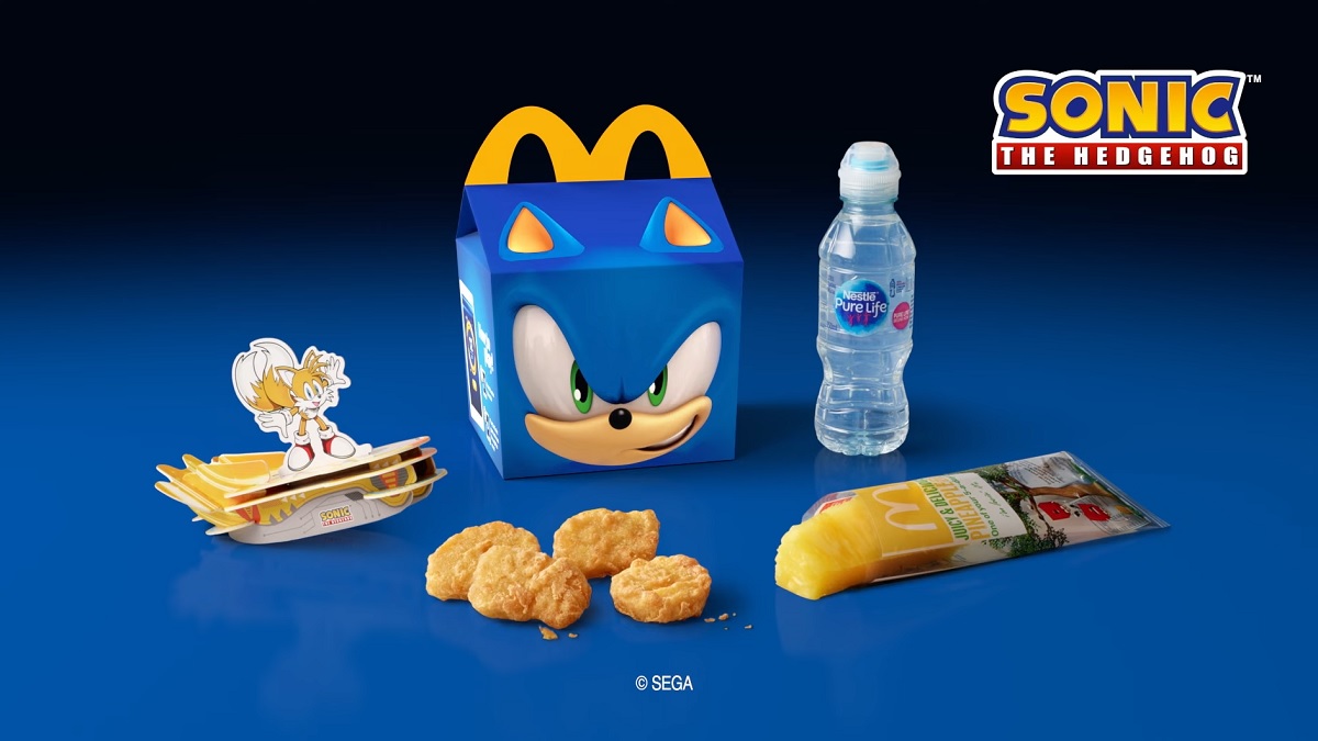 Sonic the Hedgehog Becomes a McDonald’s Happy Meal in the UK ...