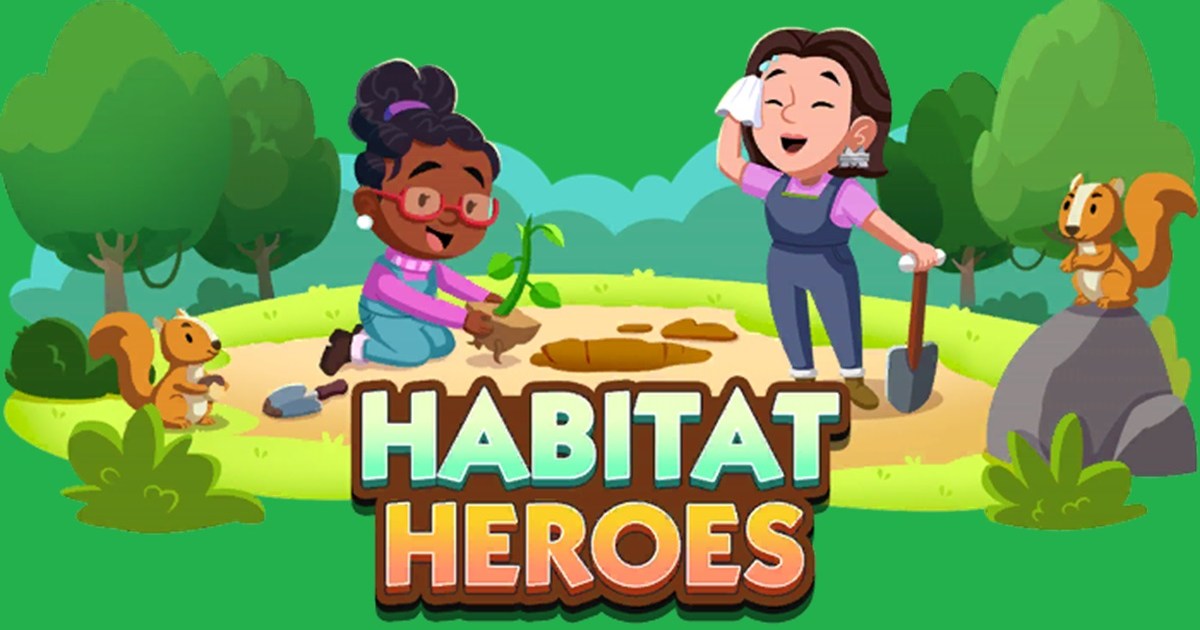 Monopoly Go Habitat Heroes Milestones and Rewards List for March 1-3, 2024 - GameRevolution
