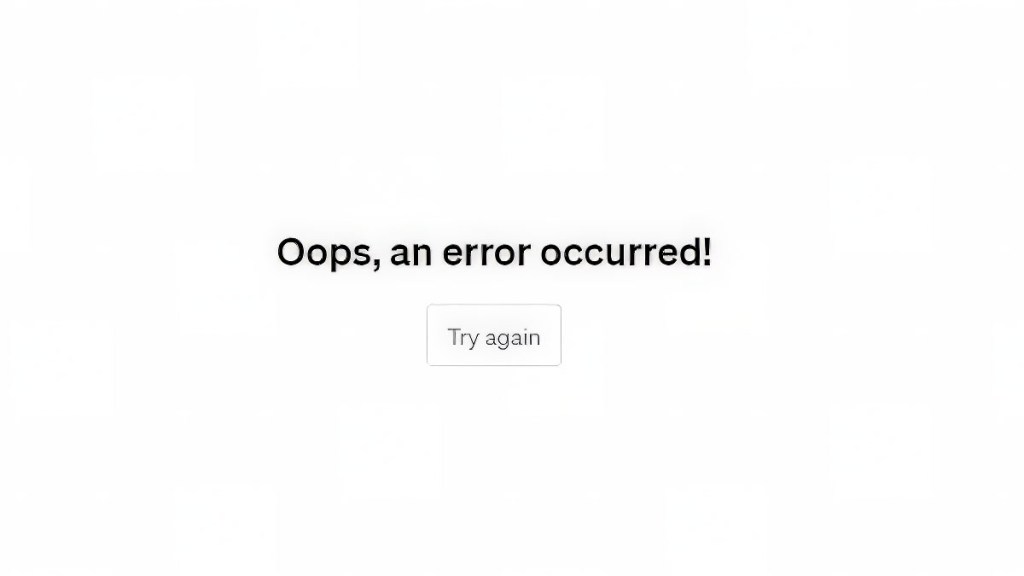 Is There A Chatgpt Oops An Error Occurred Fix Gamerevolution