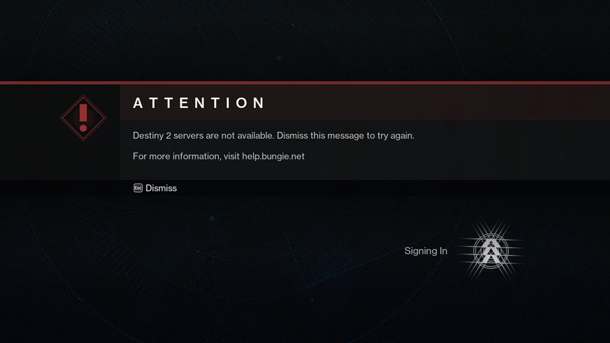 Destiny 2 Server Status: Are Servers Down & Not Available For Final ...