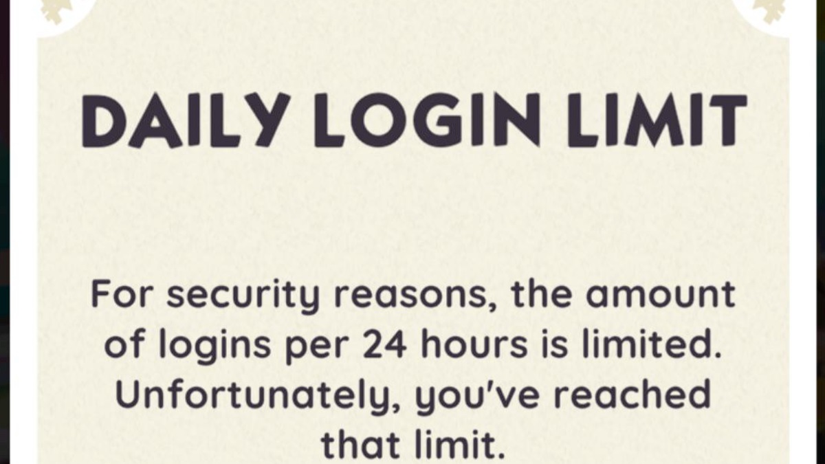 Monopoly Go Daily Login Limit Workaround How To Fix Limit Warning Message Gamerevolution