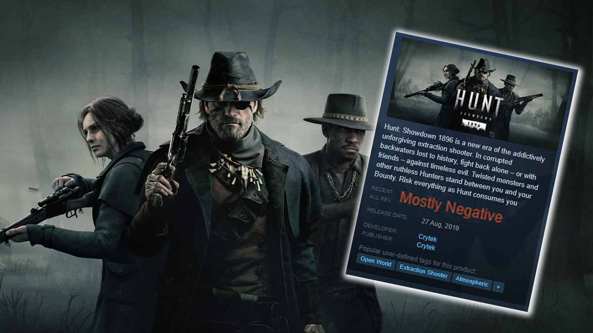 Hunt: Showdown 1896 Steam Reviews Plummet to 'Mostly Negative ...
