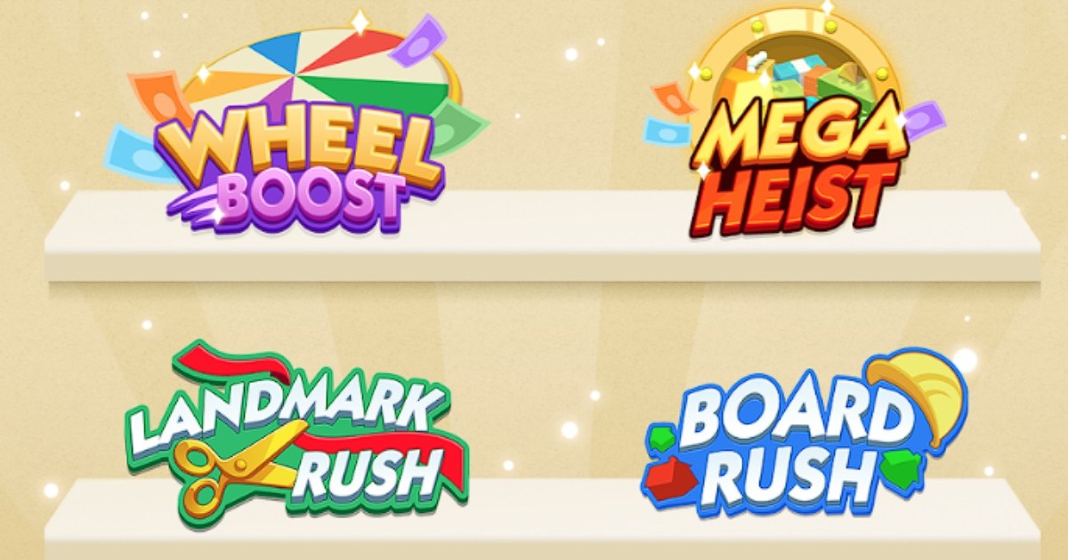 Monopoly Go Event Schedule & Boost Times Today for September 2024 ...