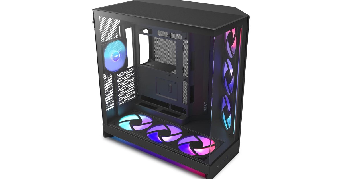 NZXT H9 Flow RGB+ PC Case Review - GameRevolution