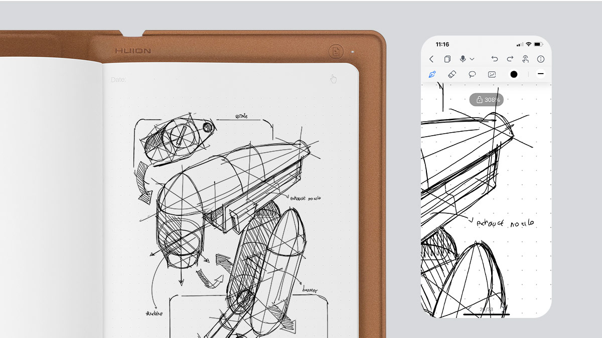 Huion Note Smart Notebook Review - GameRevolution