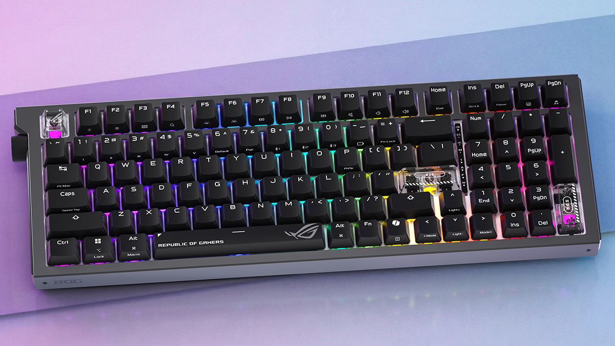 ASUS ROG Strix Morph 96 Wireless Gaming Keyboard Review - GameRevolution