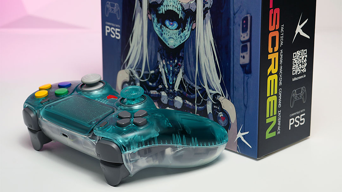 Killscreen Funtastic Ice Blue/Clear PS5 Controller Review - GameRevolution